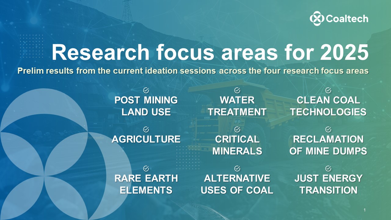 Call for Research Proposals - Coaltech Research Association